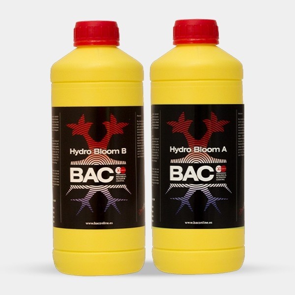 BAC's Bloom A+B Hydro em todos os formatos - Grow Barato