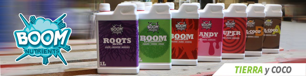 Boom Nutrients | Conoce sus fertilizantes Bio-minerales